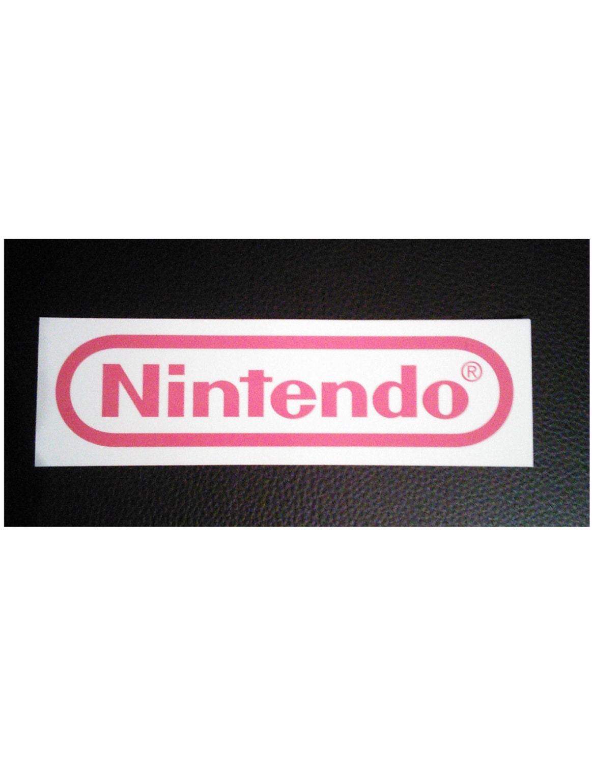 Nintendo Logo Sticker Decal