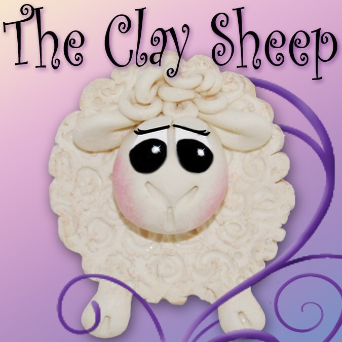 Polymer Clay Fiber Accessories by TheClaySheep on Etsy