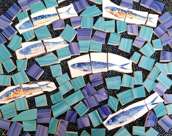 Fish mosaic | Etsy