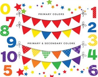 Red green banner | Etsy