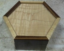 Popular items for hexagon box on Etsy