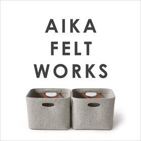 Functional wool felt items handmade in Finland by aikafeltworks