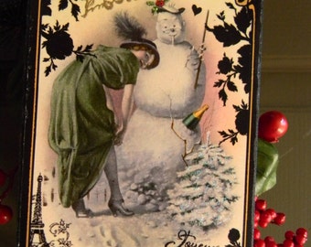 Joyeux noel sign | Etsy