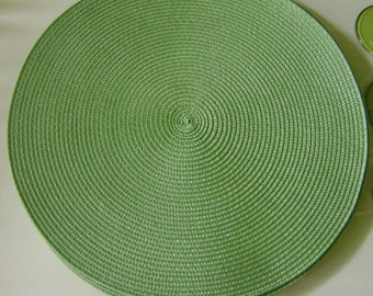 Lime green placemats | Etsy