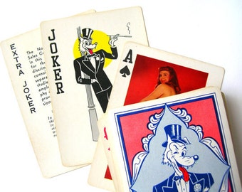Pinup playing cards | Etsy