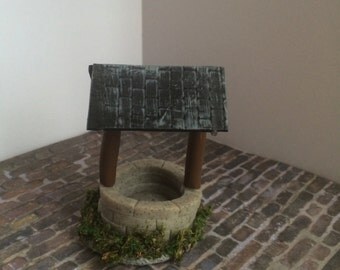 Fairy Garden Faux Wood Bridge by MysticalWoodlands on Etsy