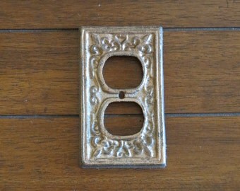 Decorative Electrical Outlet Plate / Electric by VeritasInspired