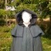 Waxed Cotton Wet Weather Cape by SMiddletonCostume on Etsy