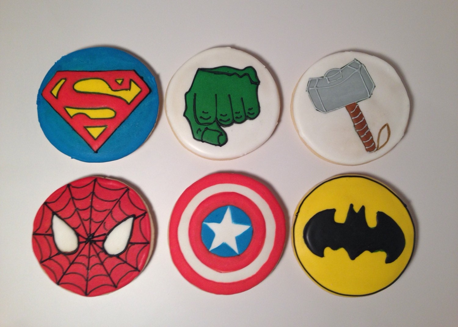 Superhero Cookies