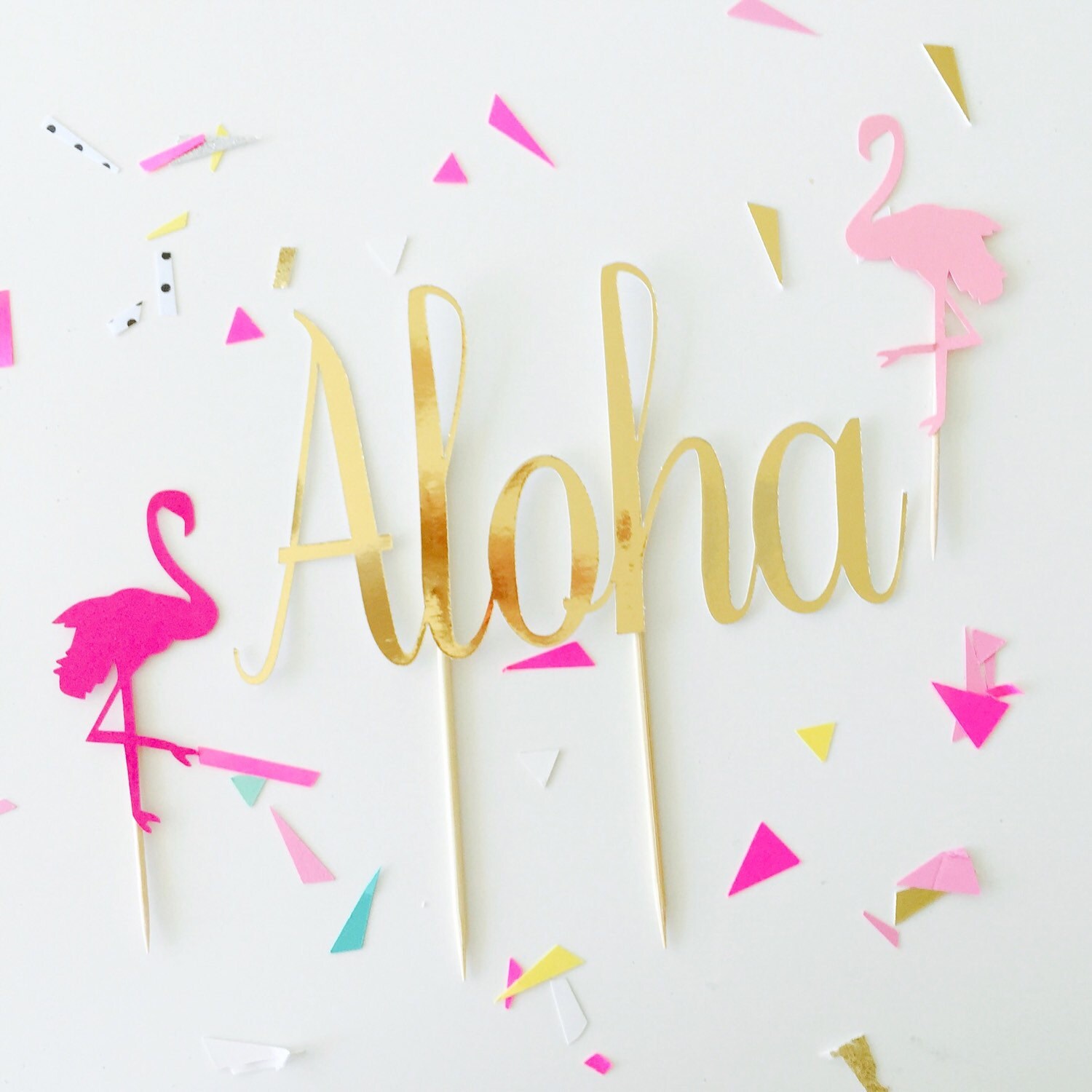 Aloha CAKE topper