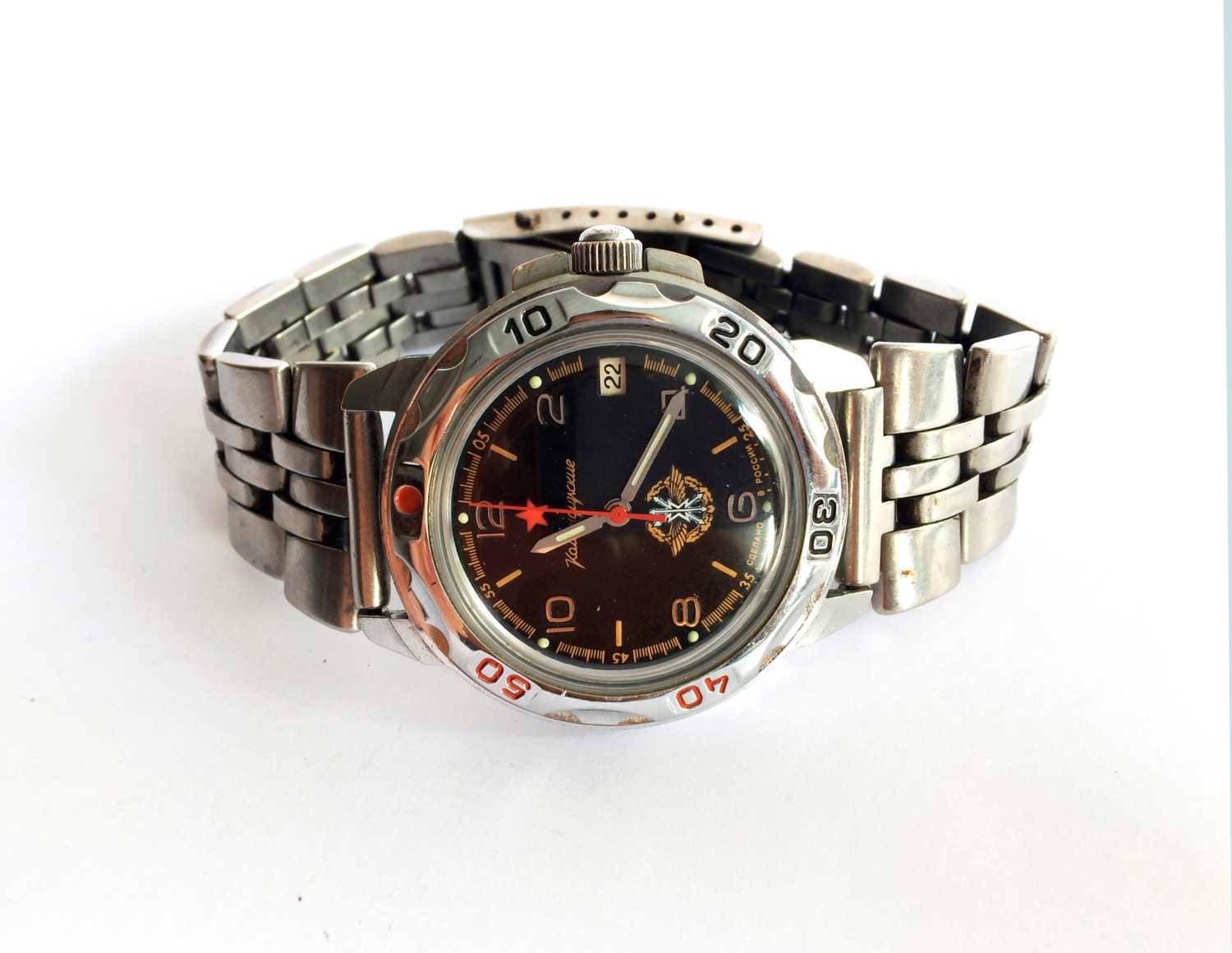 Military Soviet watch Russian watch Vintage Watch Men watch Mechanical ...