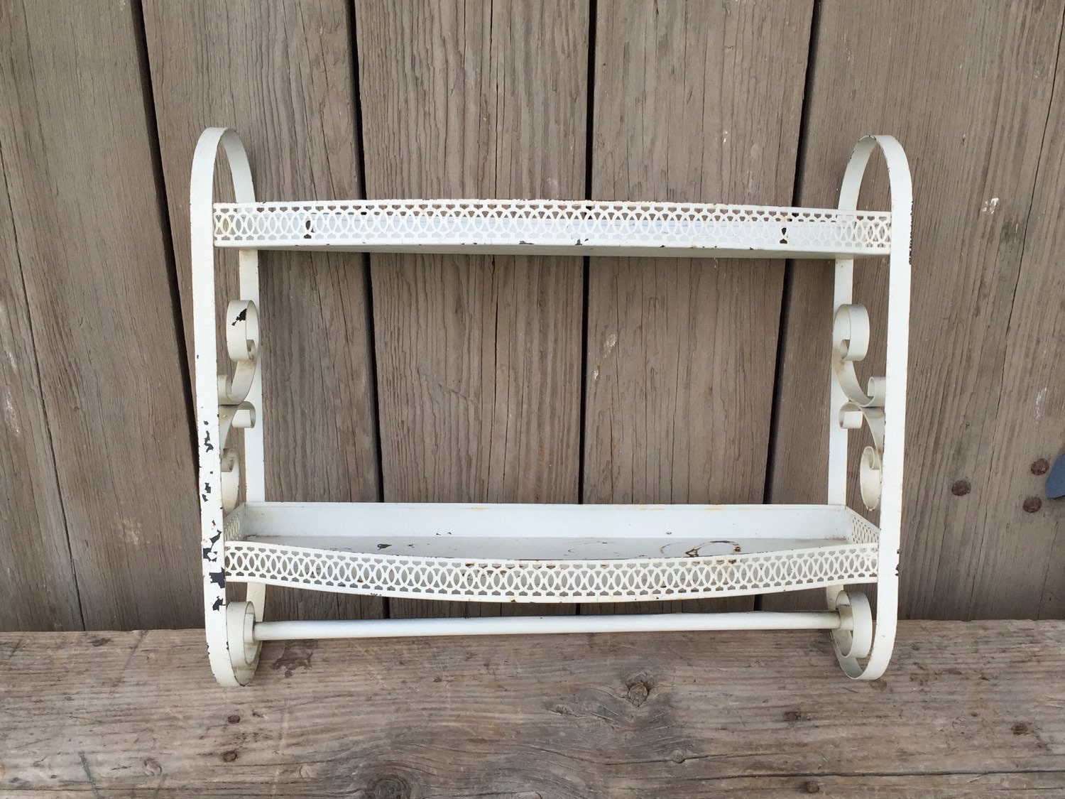 vintage metal shelf – Haute Juice