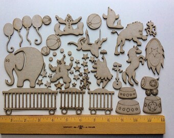 Laser cut chipboard | Etsy