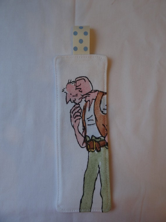BFG bookmark / BFG book mark / Roald Dahl bookmark by SarahSewsIt