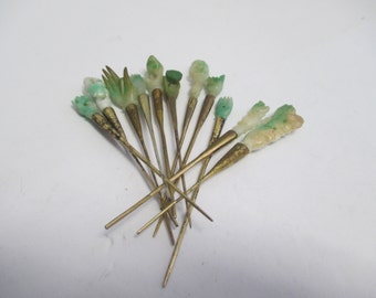 Jade hair pins | Etsy