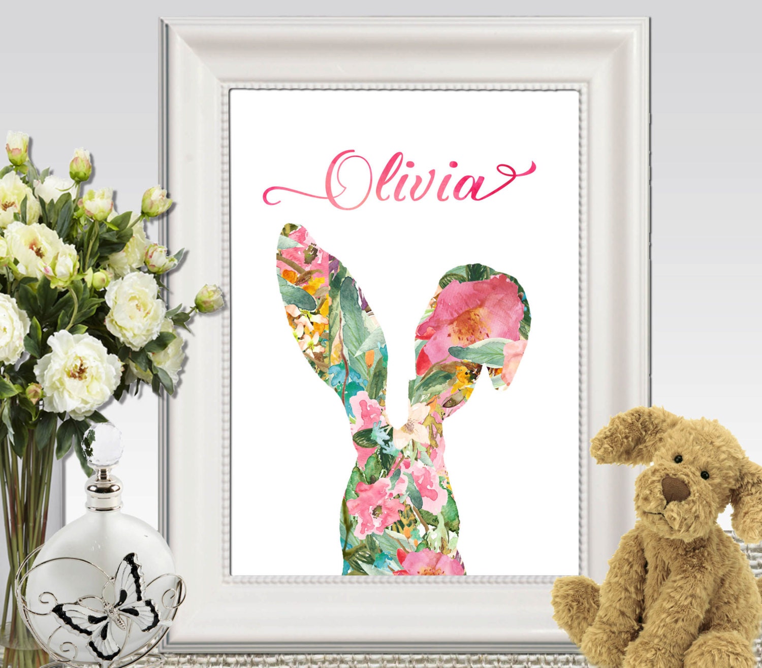 Personalized Name print Personalized nursery art Custom name