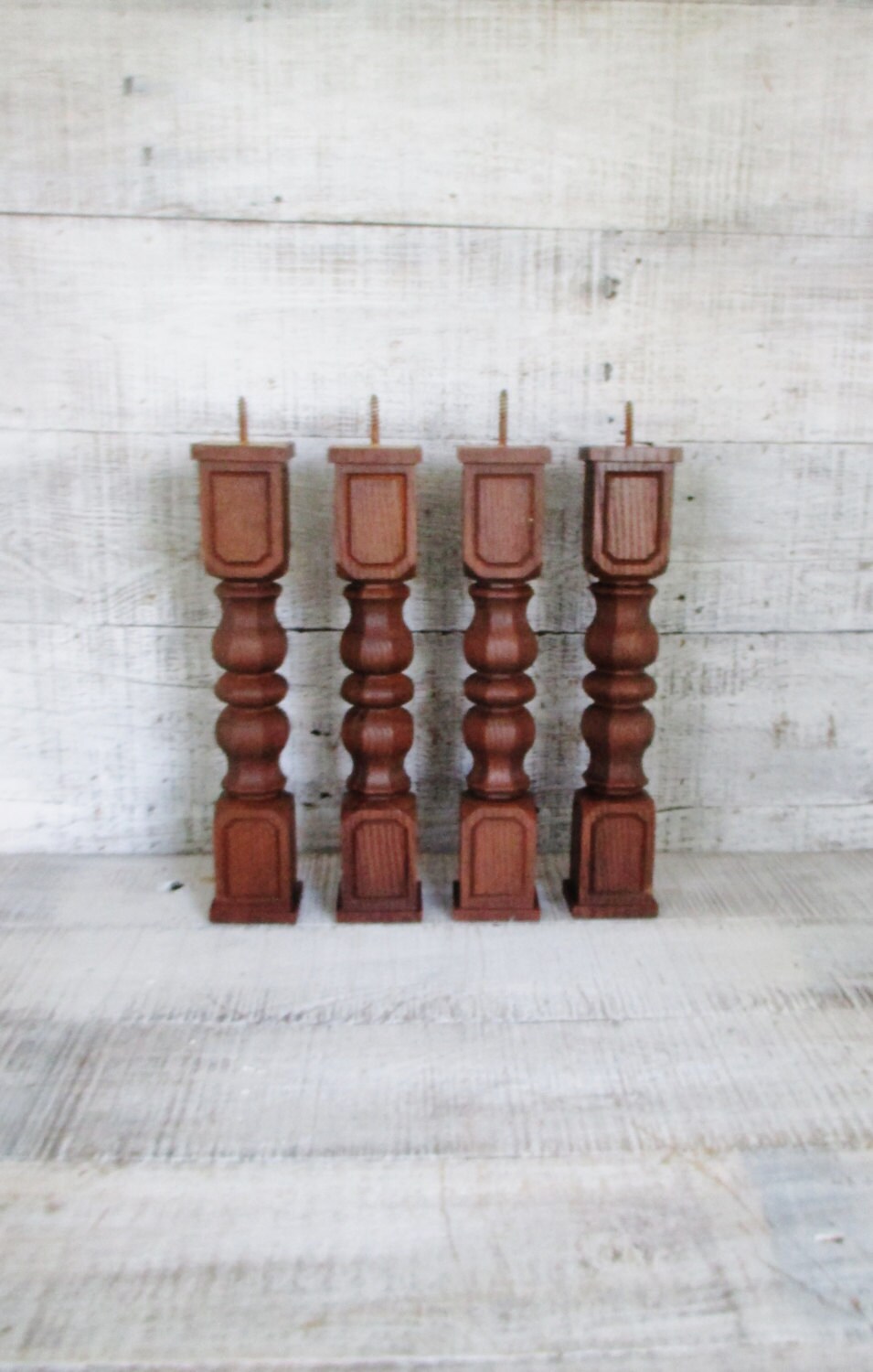 Furniture Legs 4 Hollywood Regency Furniture Legs Plastic Mid Century ...