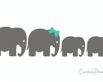 Elephant car decal | Etsy
