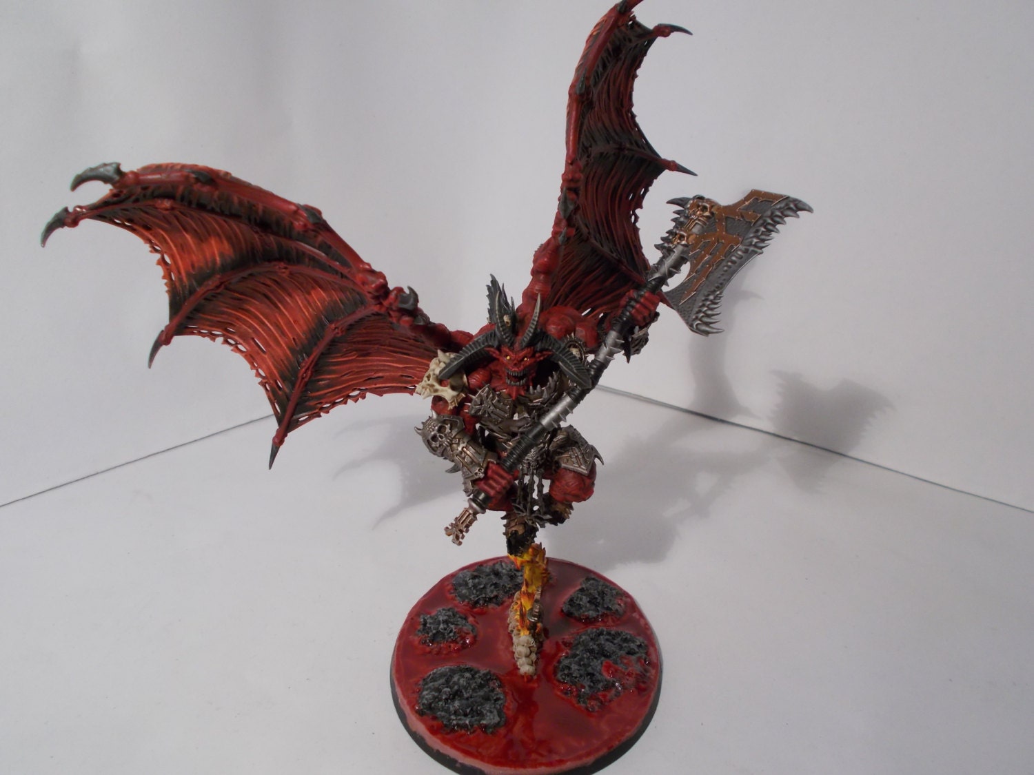Warhammer 40k Chaos Daemons Khorne Bloodthirster commission
