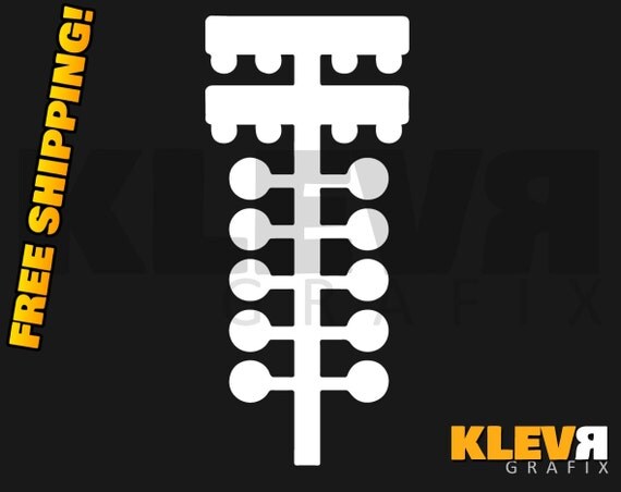 Drag Racing Tree Decal for Dragster Race Car Ford by KLEVRgrafix