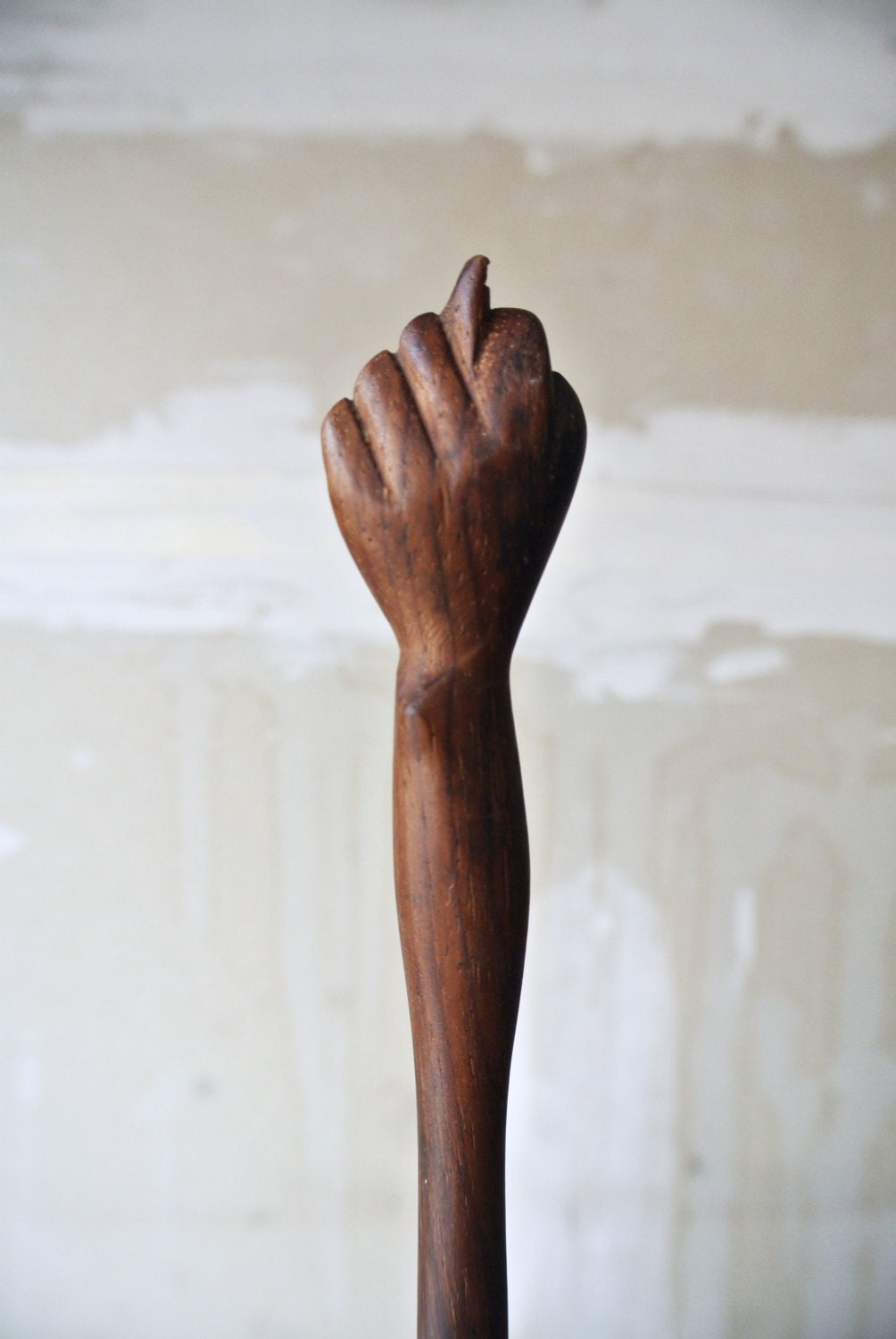 Awesome Vintage Figa Wood Spoons – Mano Fico Amulet – Salad Spoons ...