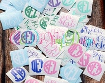 Popular items for monogrammed car on Etsy
