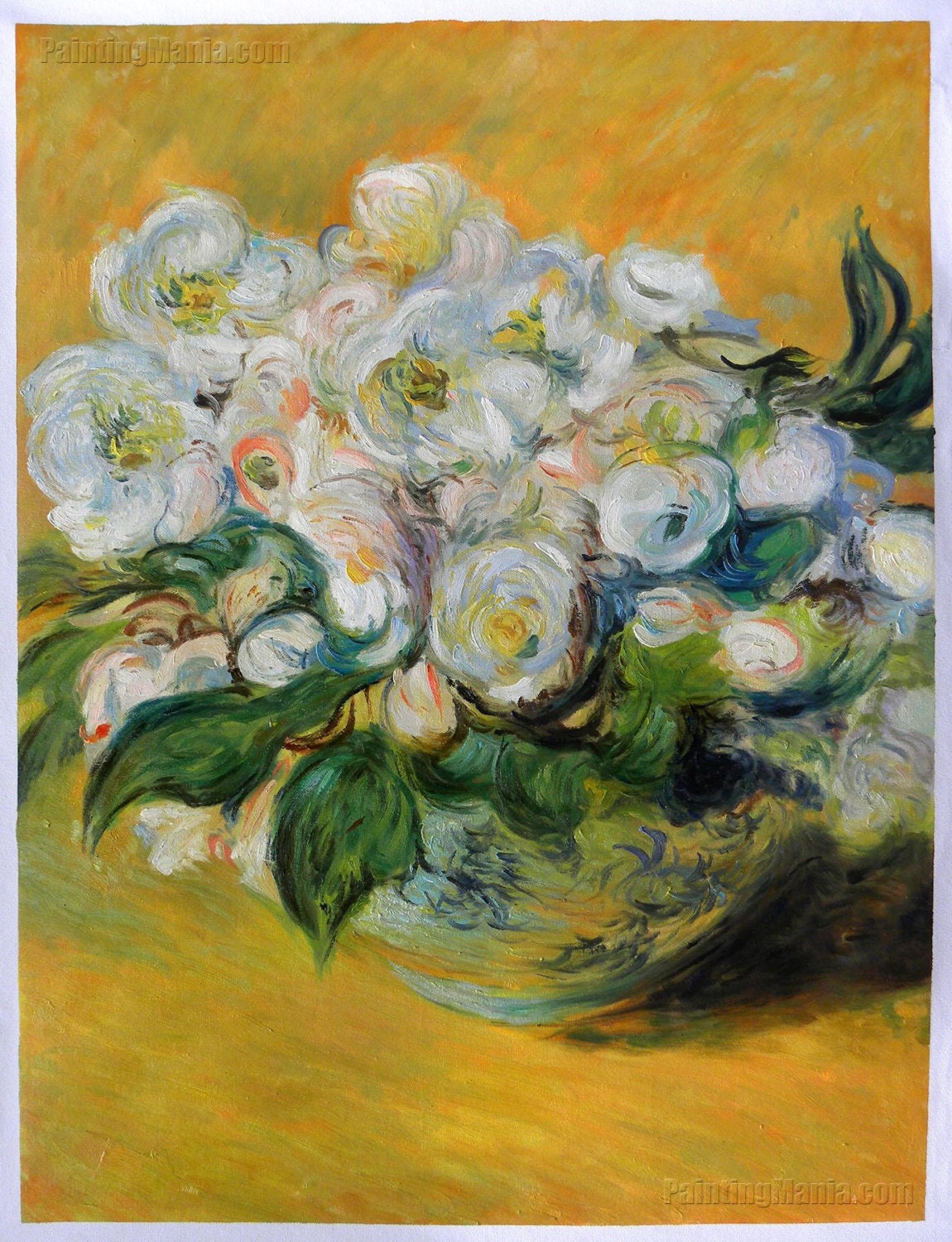 Christmas Roses Claude Monet hand-painted oil painting