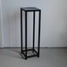 Modern Metal Contemporary Accent Pedestal Sokol Table Decor