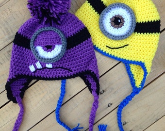 Evil minion hat | Etsy