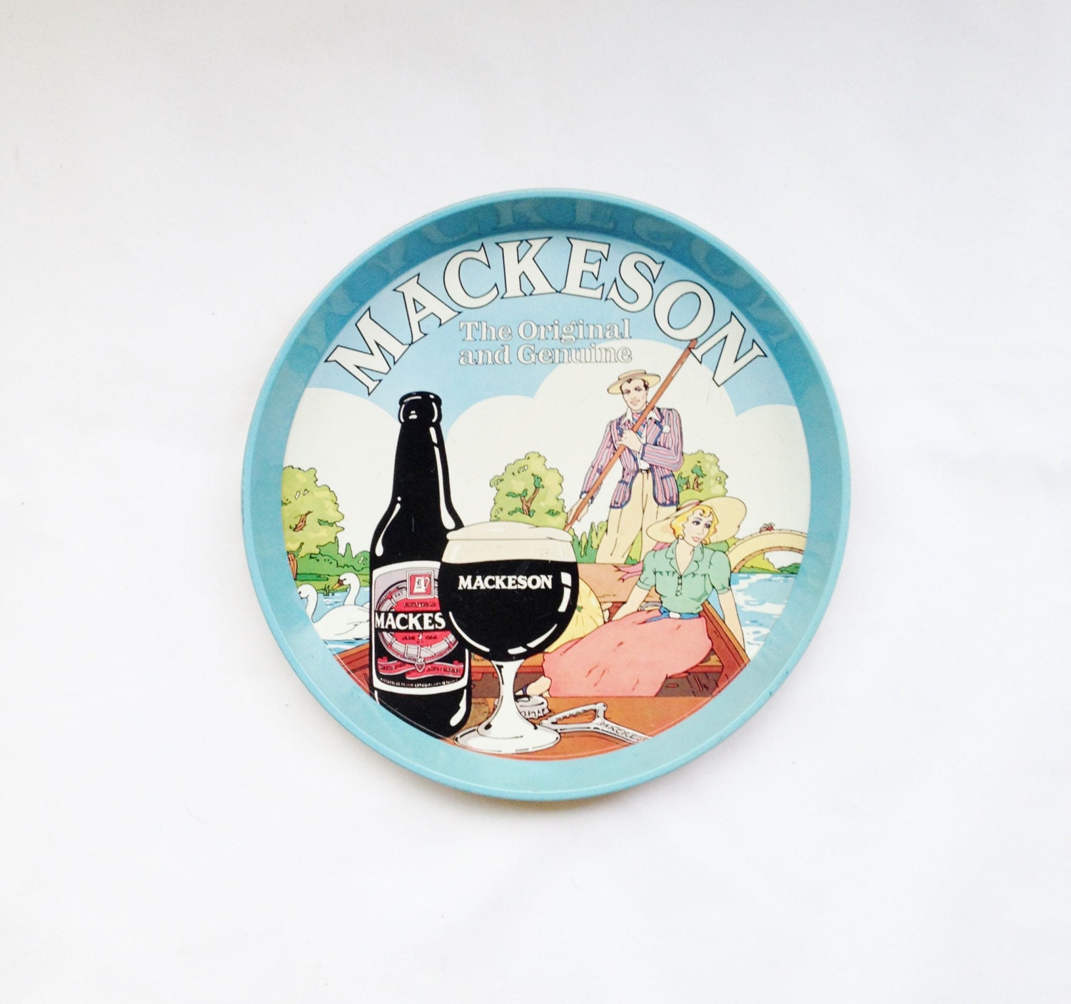Vintage Mackeson Beer Ale Tray Retro Advertisement Collectable – Haute ...