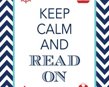 Popular items for keep calm and read on Etsy
