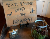 Popular items for rustic holiday sign on Etsy