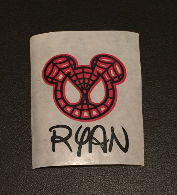 Personalized Disney character decal by ZoLynnDesigns on Etsy