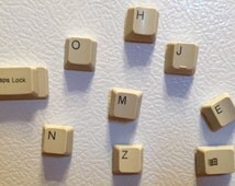 Unique keyboard keys related items | Etsy
