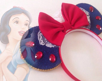 Snow white headband | Etsy