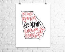 Popular items for uga art on Etsy
