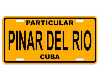 Cuban license plates | Etsy