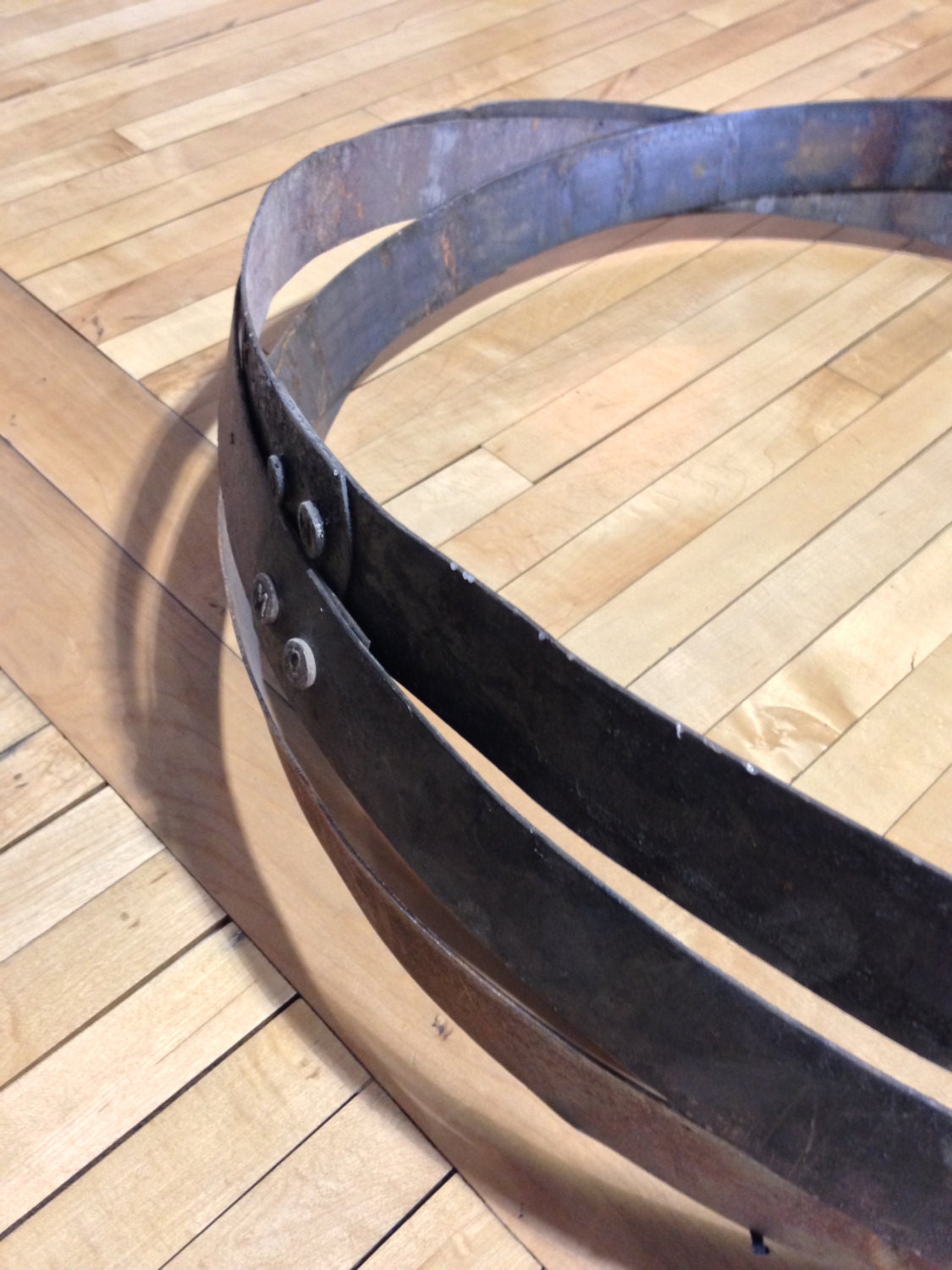 3-Pack Whiskey Barrel Metal Hoop Band Rings