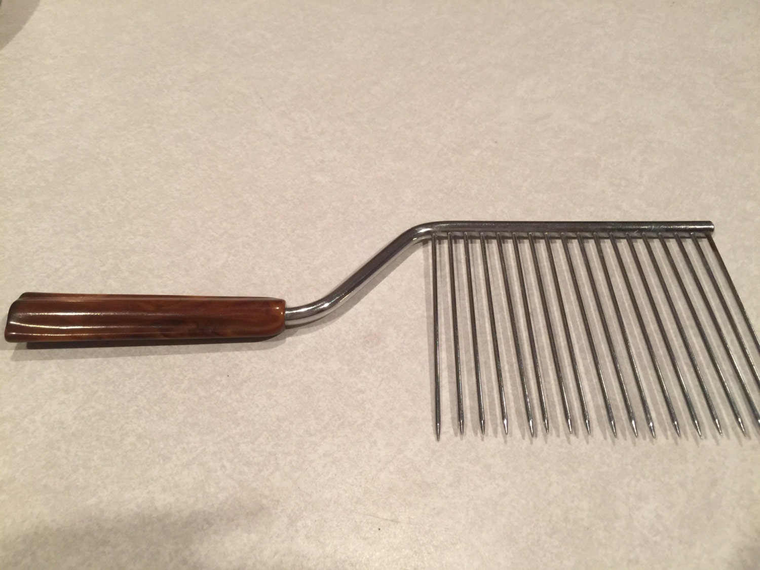 Vintage 1950 Mid-Century cake rake, cake breaker kitchen tool, Nut ...