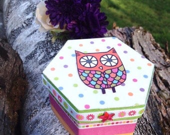 Tooth Fairy Box Sweet Angel With a Gold Coin by PoZiDesigns