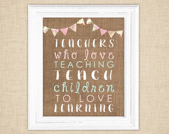 Teaching quotes | Etsy
