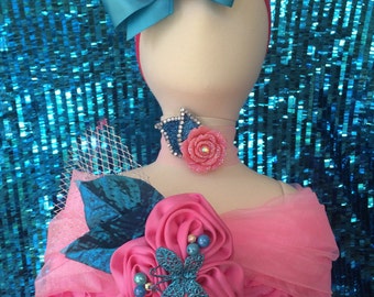 Items similar to National Glitz Pageant Dress Custom Order by Nana ...