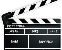 Unique movie clapper related items | Etsy