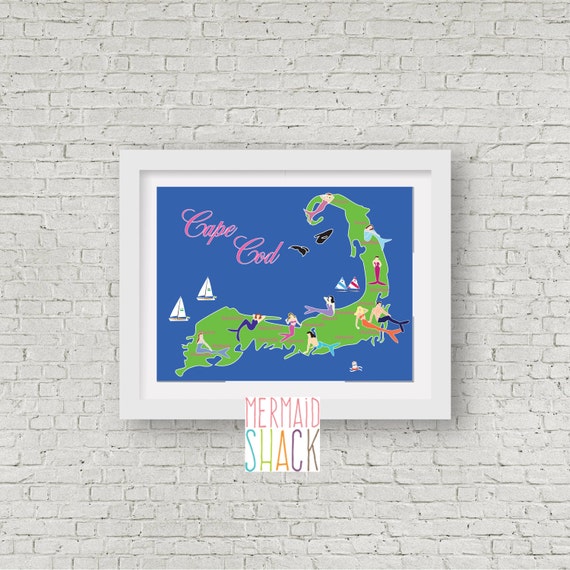 Mermaid Art Cape Cod Mermaids