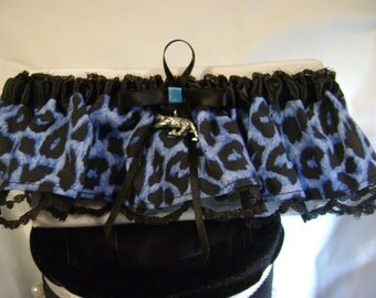 Leopard print garter | Etsy