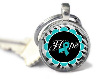 Cancer keychain | Etsy