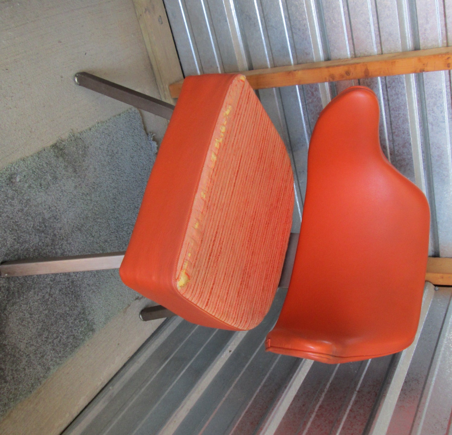 Hard To Find, Amazing 1960 Vintage Mid-Century Modern Orange California ...