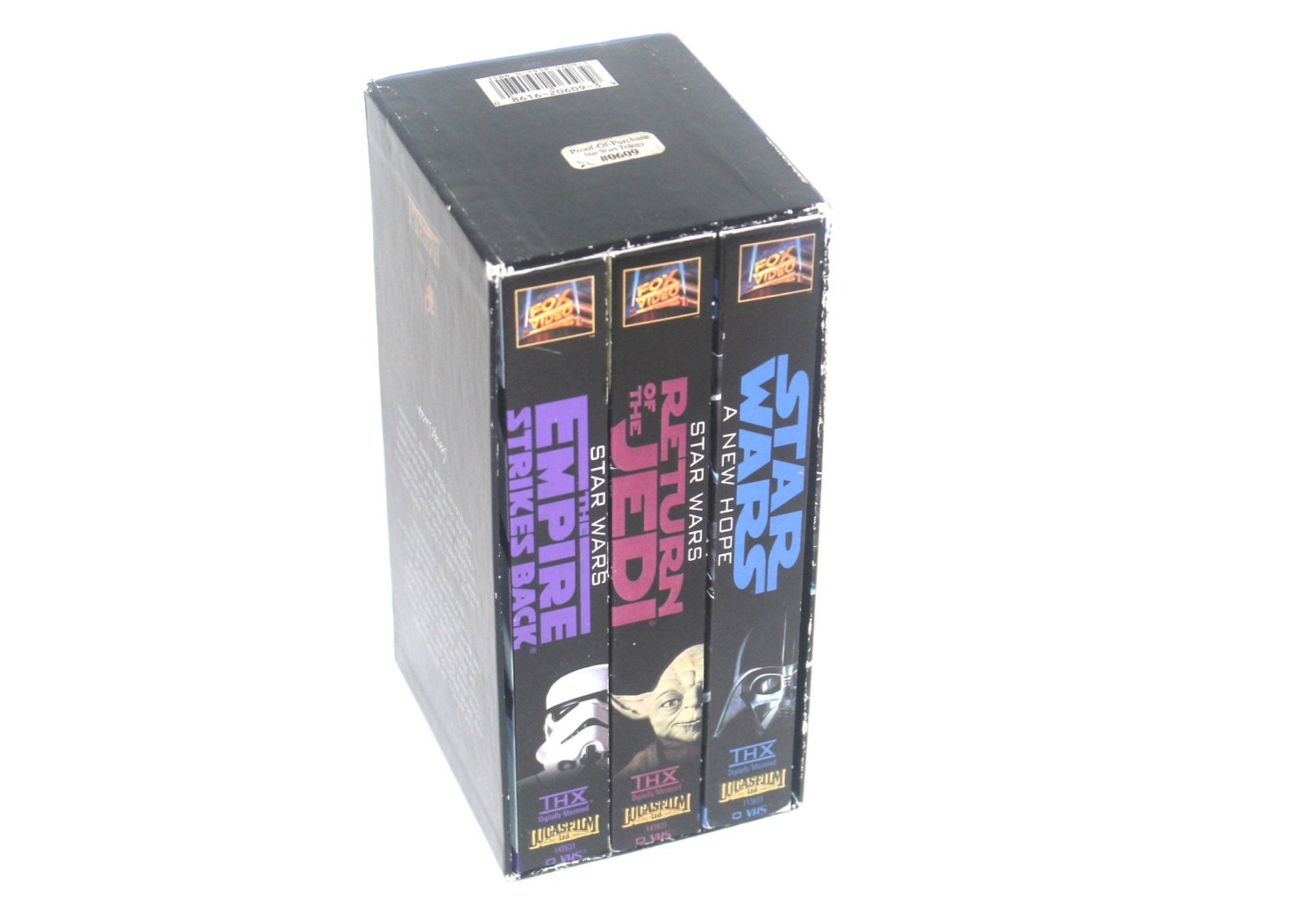 1995 VHS Star Wars Trilogy Set, In Colour, Lucas Films Antique Alchemy ...
