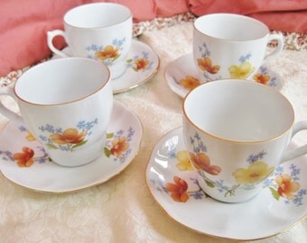 Romania tea set | Etsy