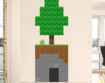 minecraft wall art – Etsy